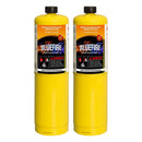 Pack of 2, 14.1 oz BLUEFIRE Modern MAPP Gas Cylinder – Bluefireusa